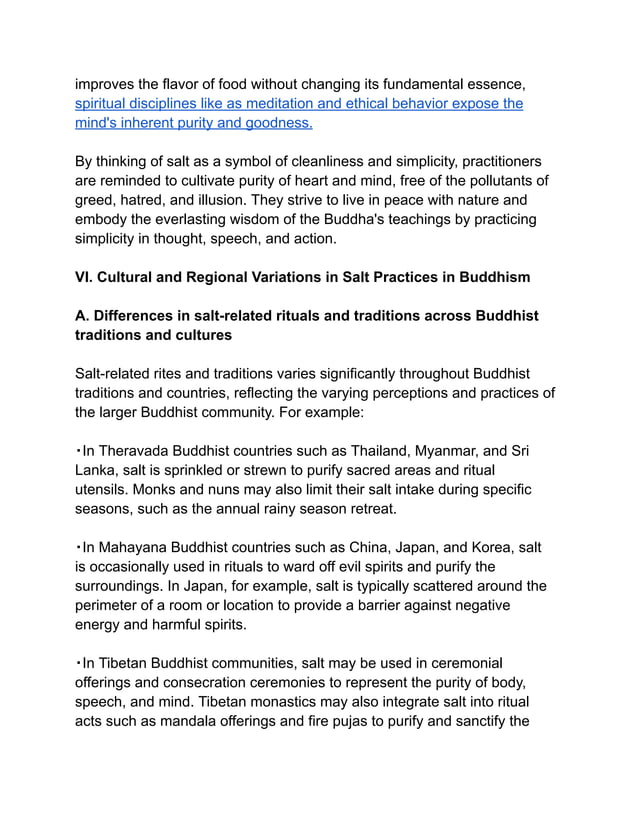 Exploring the Symbolic and Spiritual Significance of Salt in Buddhism | PDF | Buddhism ...