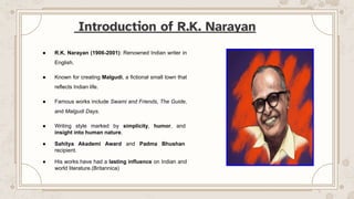 Exploring the Timeless World of R.K. Narayan_ A Journey Through His ...