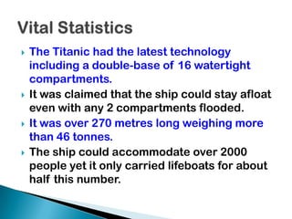 Exploring the titanic | PPTX