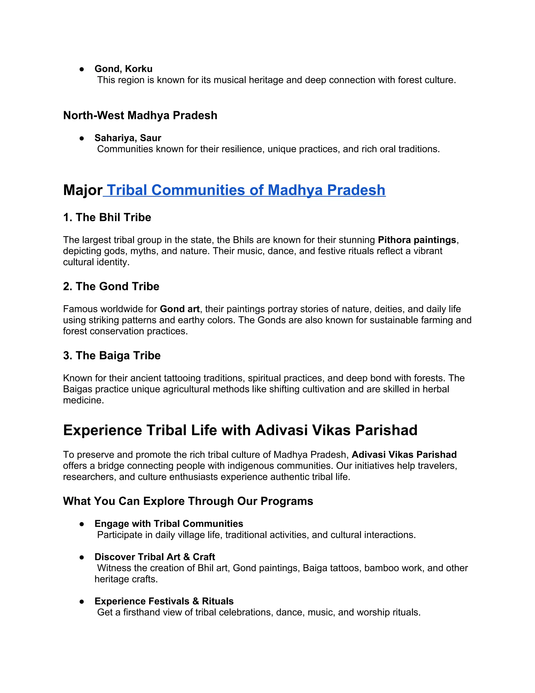 Exploring the Tribes of Madhya Pradesh_ A Journey Into Indigenous Heritage.docx