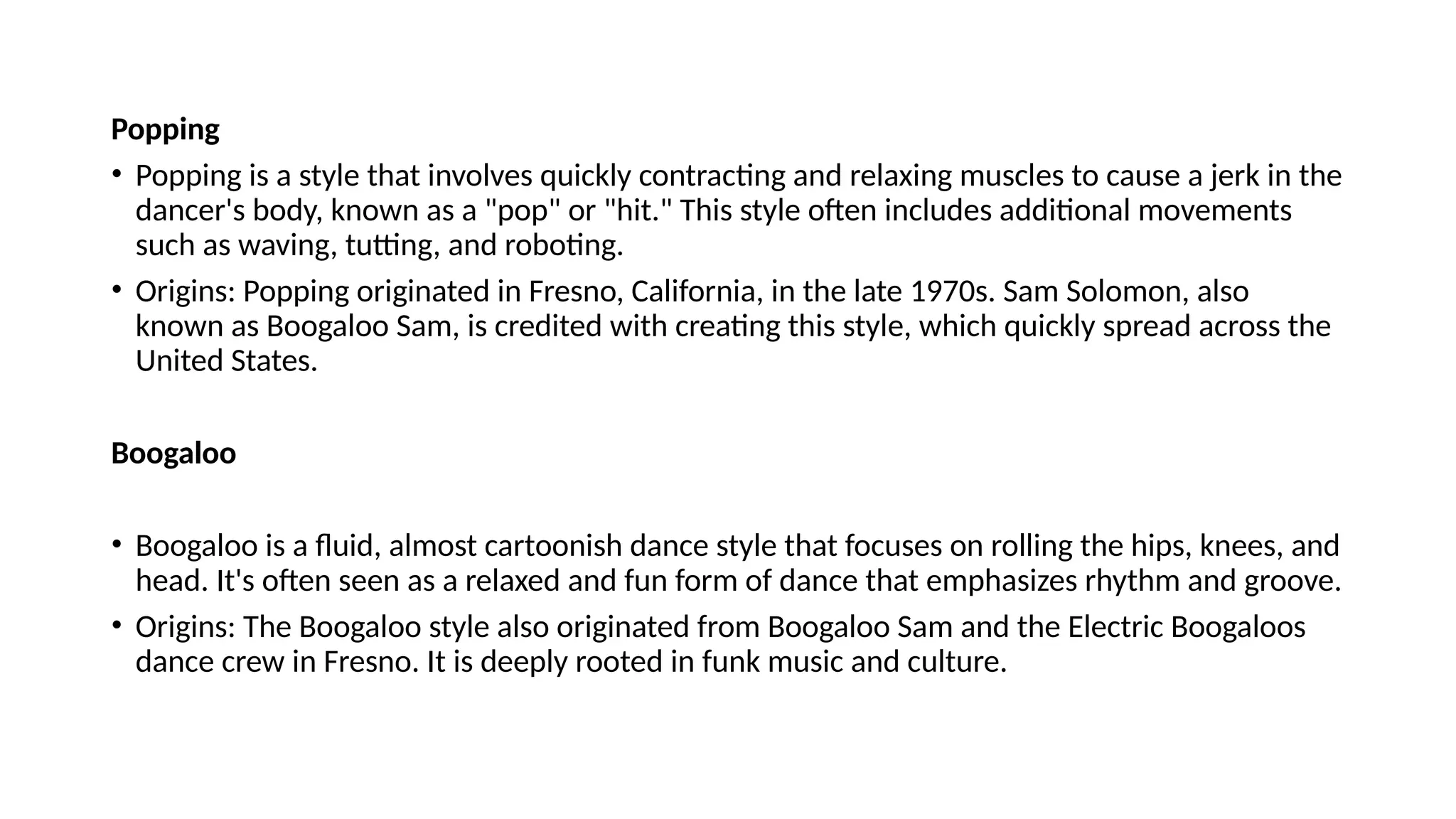 Exploring the Types of Hip Hop Dance Styles | PPTX | Hip Hop Music | Music