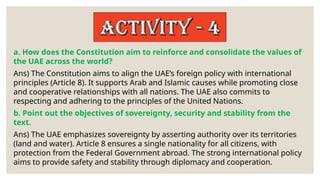 Exploring the UAE Constitution and Understanding the Government System ...