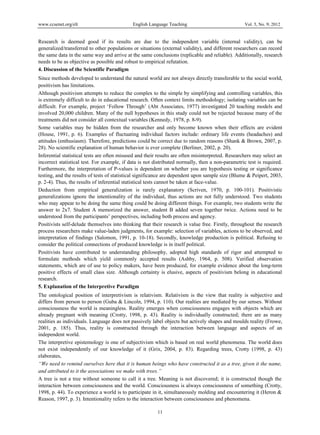 Exploring the underpinnings of research (2) | DOC