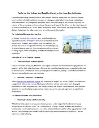 Exploring the Unique and Creative Construction Hoarding in Canada.pdf