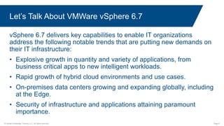 Exploring the Upgrade from VMware vSphere: Install, Configure, Manage 6 ...