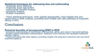 Exploring the Use of Real-World Evidence in Health Technology ...