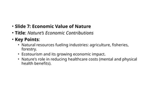 The Exploring the Vital Role of Nature.pptx