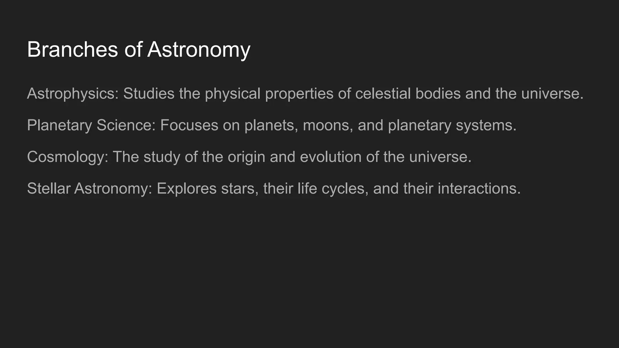 Exploring the Several Wonders of The Universe | PPT