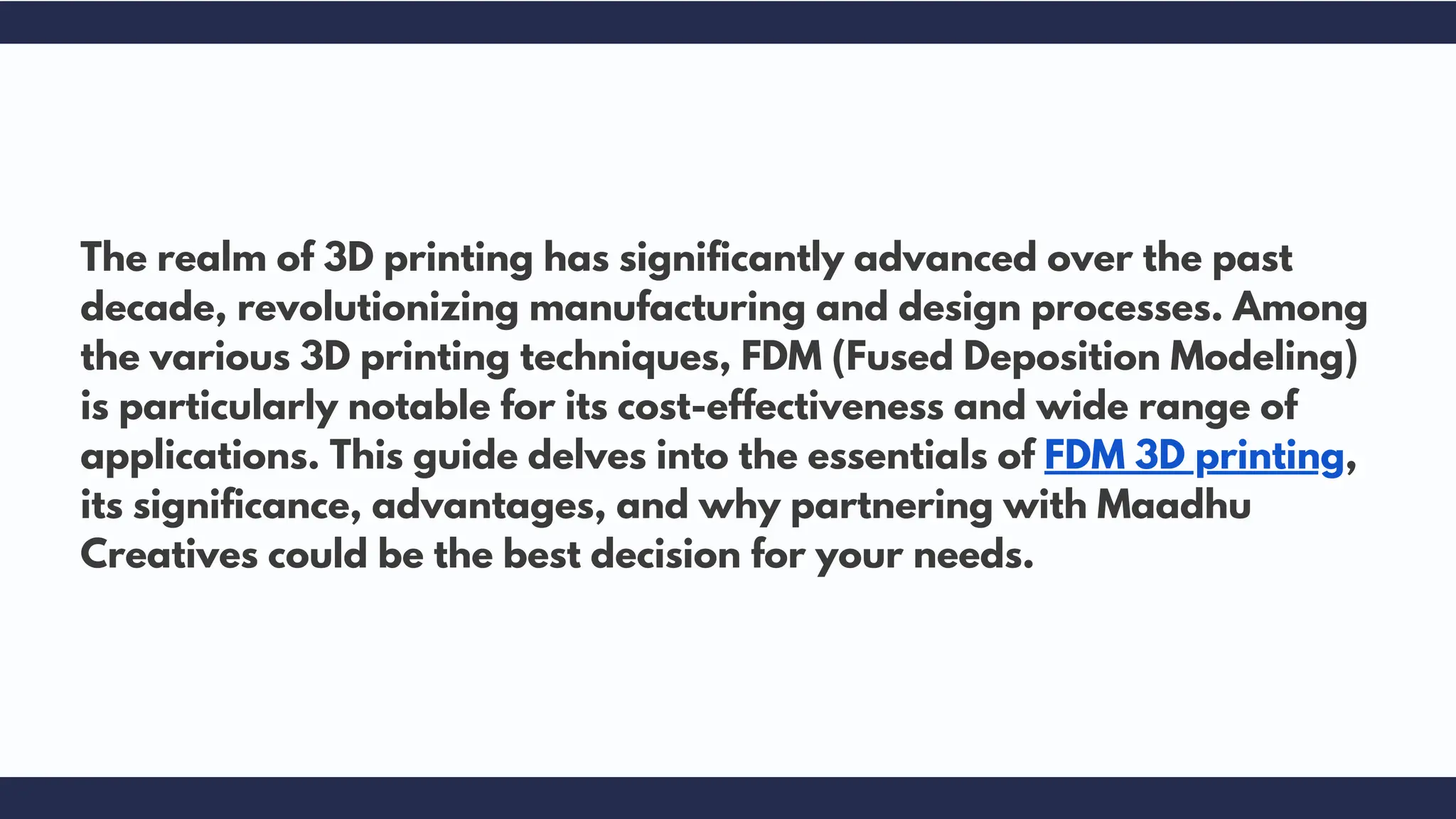 Exploring the World of FDM 3D Printing A Comprehensive Guide.pdf