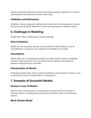 Exploring the World of Models-A Comprehensive Guide | PDF
