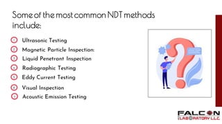 Exploring the World of NDT Inspection Services: Types and Benefits ...
