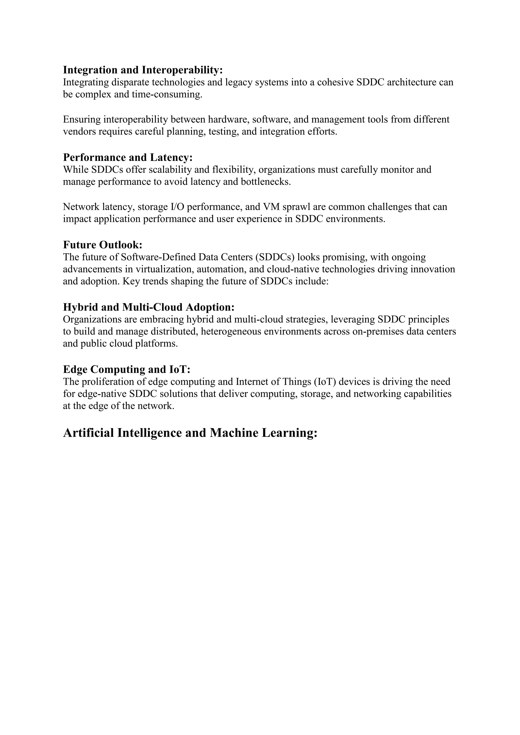 Software-Defined Data Centers: Understanding, Key Components, Benefits, Challenges and ...