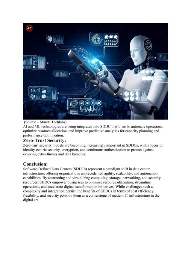 Software-Defined Data Centers: Understanding, Key Components, Benefits, Challenges and ...