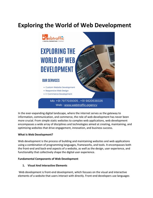 Exploring the World of Web Development.pdf