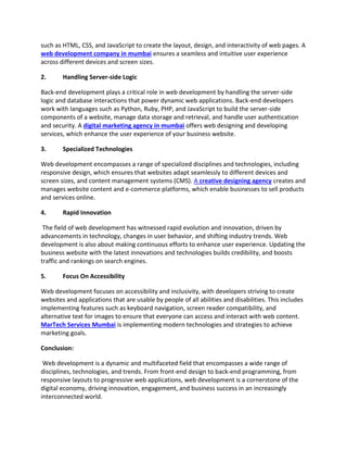 Exploring the World of Web Development.pdf | Web Development | Internet