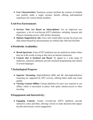 Exploring Top OTT Platform Providers-Insights from Designer News | PDF