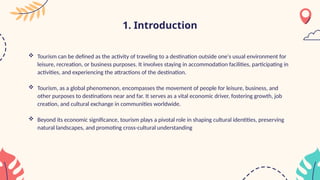 EXPLORING TOURISM DYNAMICS It's Significance | PPTX