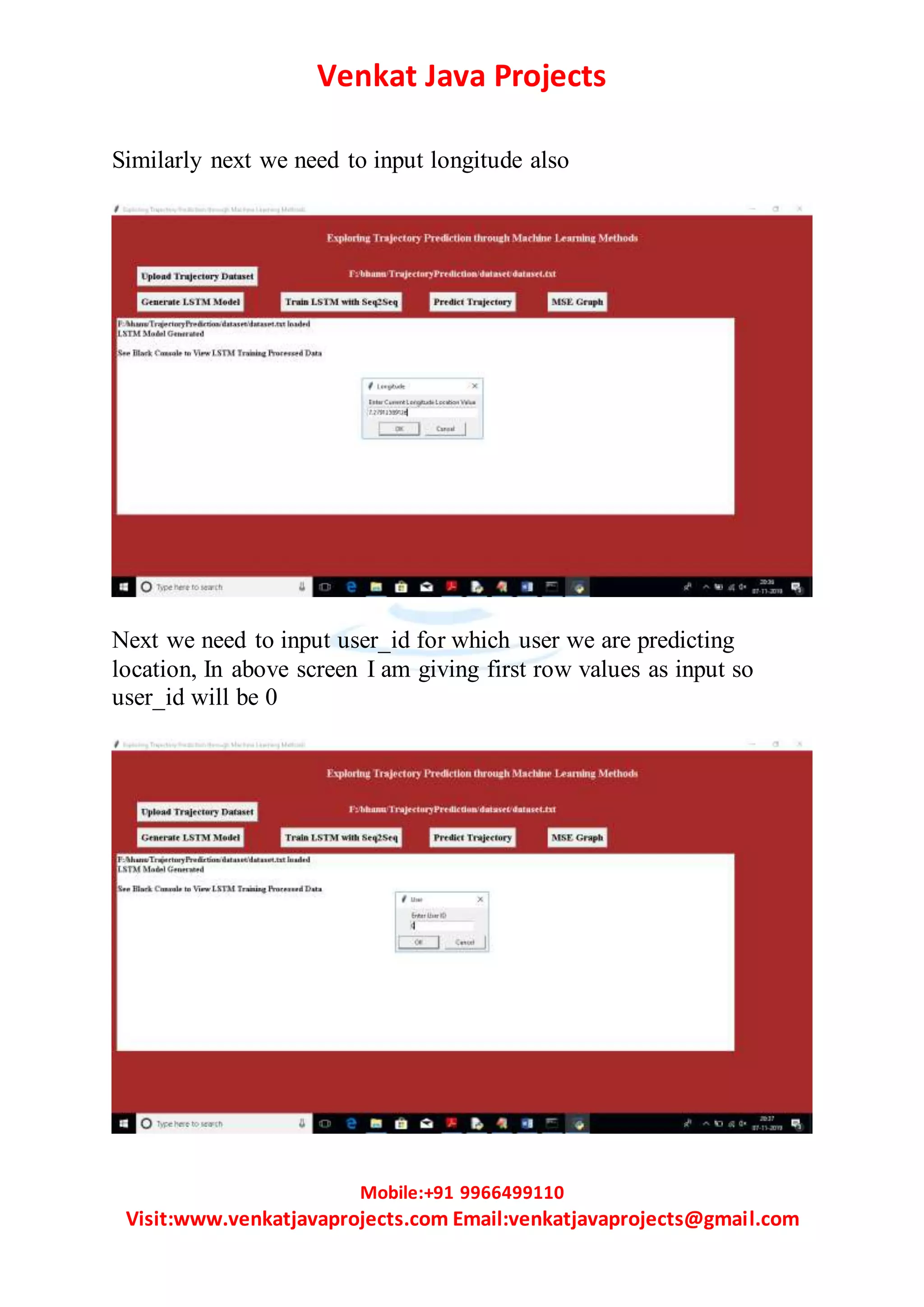 Exploring Trajectory Prediction Through Machine Learning Methods Docx Internet Computing