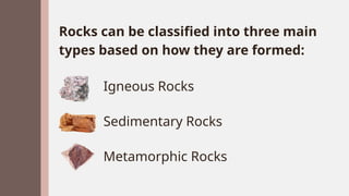 Exploring Types of Rocks Senior High School Earth and life sciences.pptx