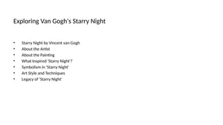 ..Exploring Van Gogh's Starry Night.pptx