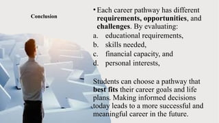 Exploring Various Career Pathways powerpoint | PPTX