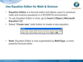 Exploring Visio | PPSX