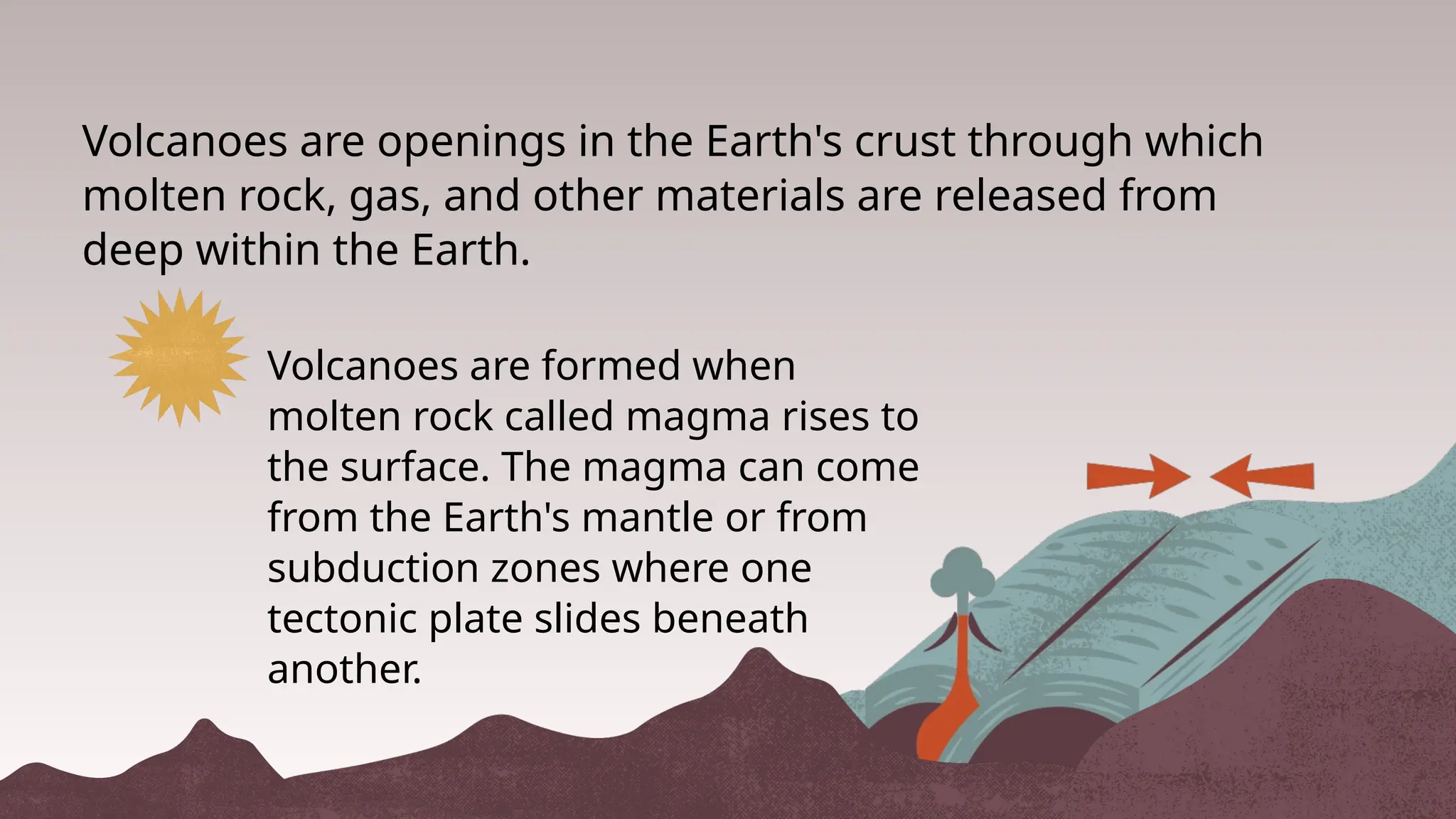 Exploring Volcanoes Earth Science Education Presentation Organic Semi ...