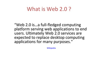 Exploring Web20 | PPT