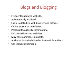 Exploring Web20 | PPT