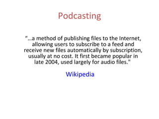 Exploring Web20 | PPT