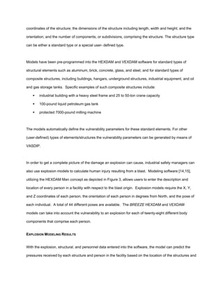 Explosion Modeling and Damage Assessment Software | PDF | Computer ...