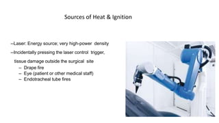 Explosion & fire safety in operation theatre | PPT