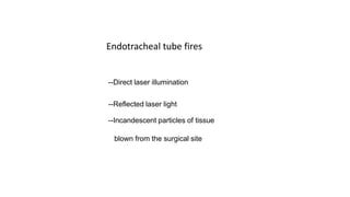 Explosion & fire safety in operation theatre | PPTX