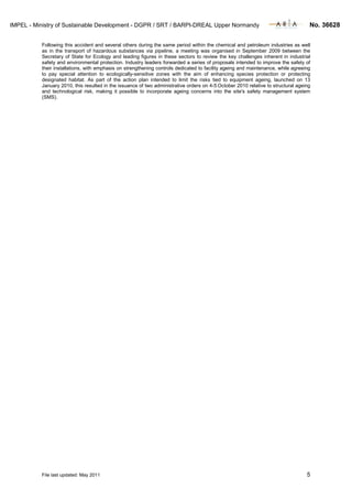 Explosion of a sulphuric acid tank | PDF