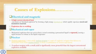 Explosions(Type of Disaster) | PPTX