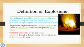 Explosions(Type of Disaster) | PPTX
