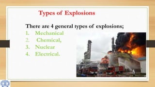 Explosions(Type of Disaster) | PPTX