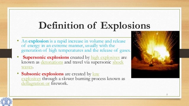 Explosions(Type of Disaster)