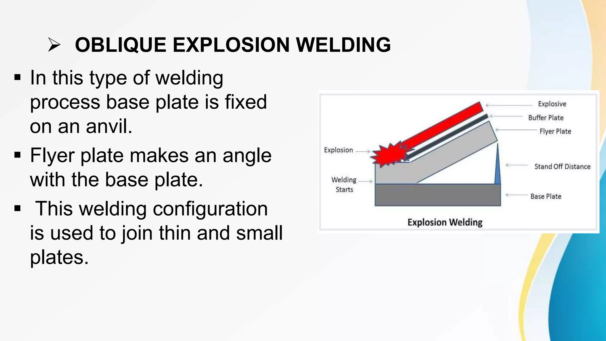 Explosion welding | PPTX