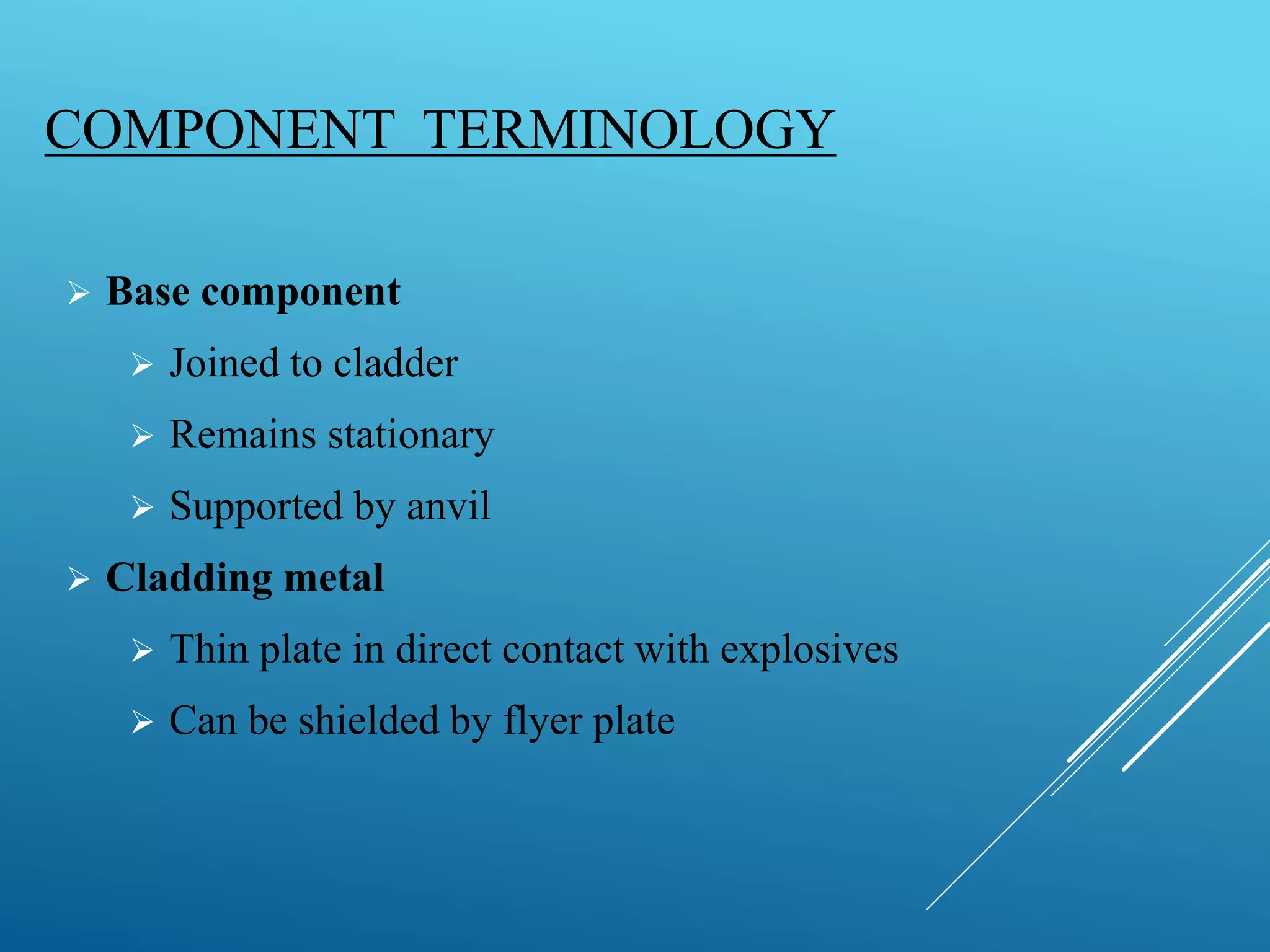 Explosion welding | PPTX