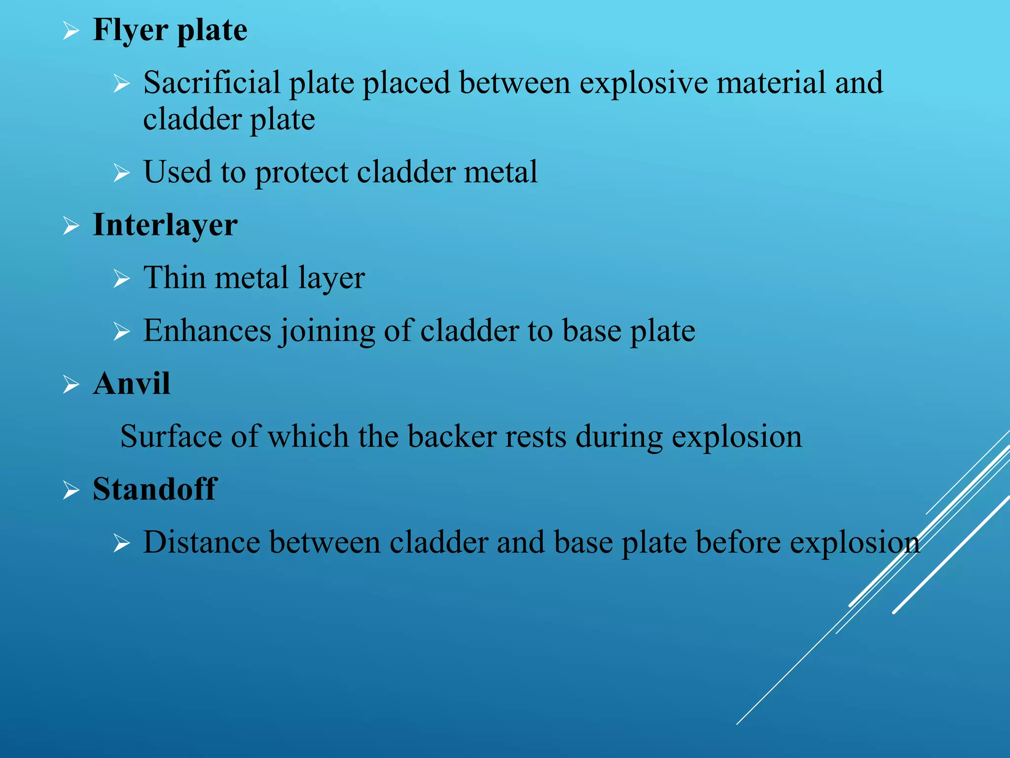 Explosion welding | PPTX