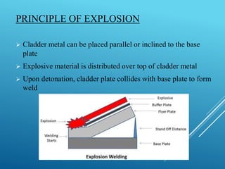 Explosion welding | PPTX