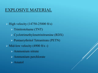 Explosion welding | PPTX