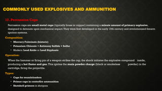 Explosive. It's classification based on various parameters, IEDs ...