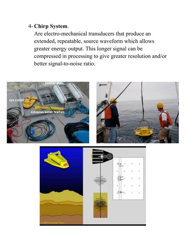 Explosive and non explosive energy sources in marine acquisition ...