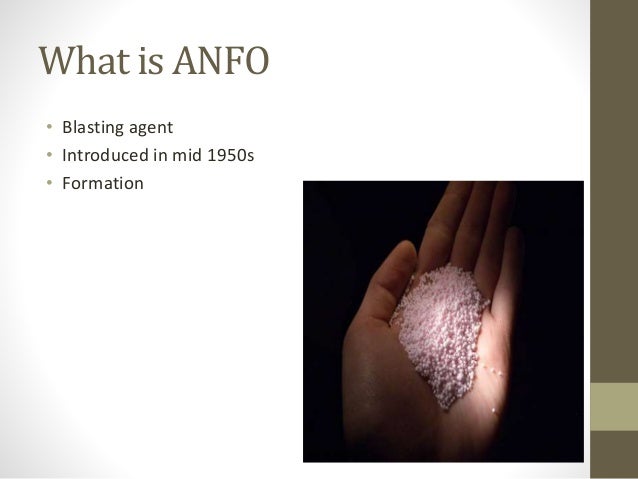 Explosive engineering