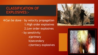 Explosive injuries ppt by himasri reddy | PPTX | First Aid | Injuries