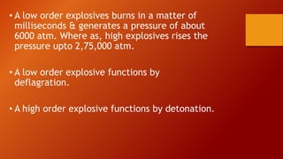 Explosive injuries ppt by himasri reddy | PPT