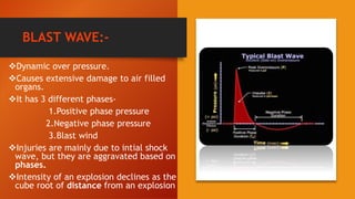 Explosive injuries ppt by himasri reddy | PPT
