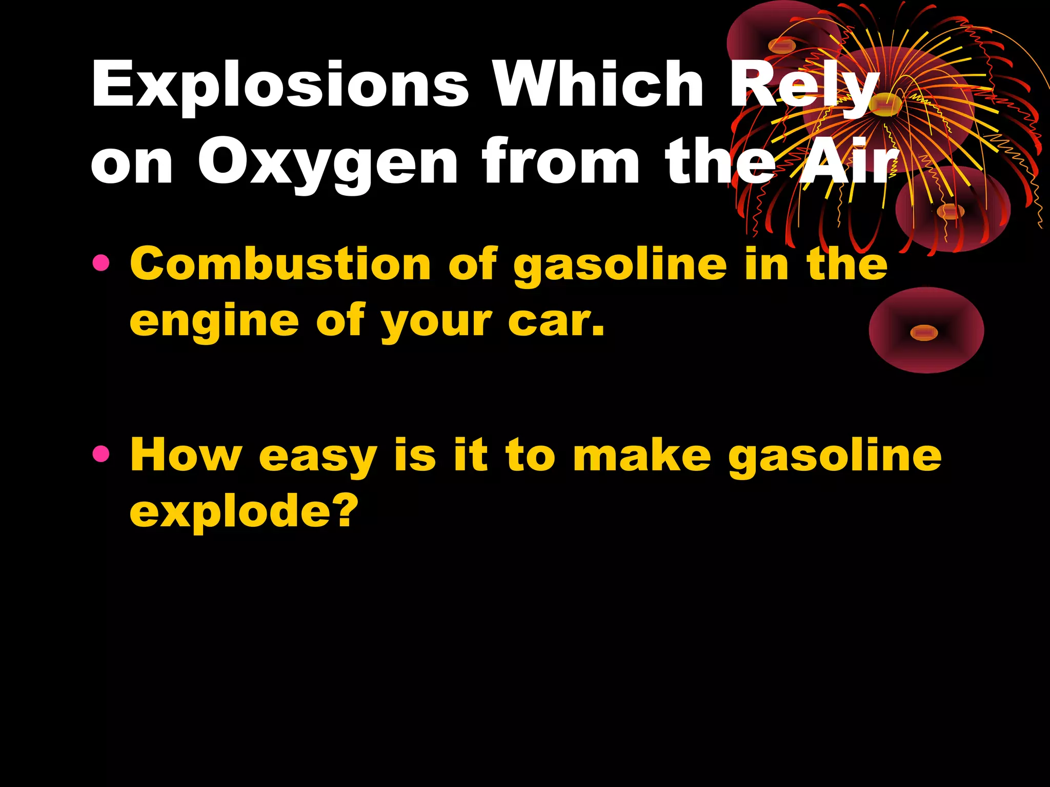 Explosives (2) | PPT